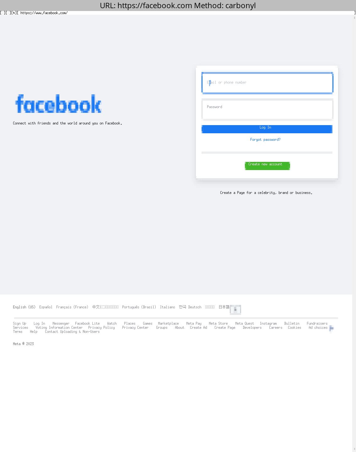 Modern Text (Console) Browsers in 2023 | xkyle.com